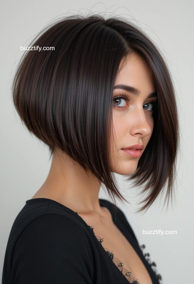 Asymmetrical Bob Sleek Hairstyle Ideas: Sharp & Unforgettable - Buzztify