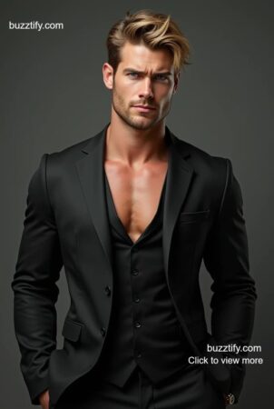 Hairstyles for Men in Suit, Luxury Confident and Elegant - Buzztify